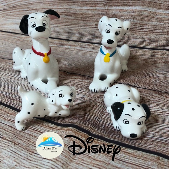 Disney | Accents | Vintage Disney 1 Dalmatians Porcelain Figurines ...